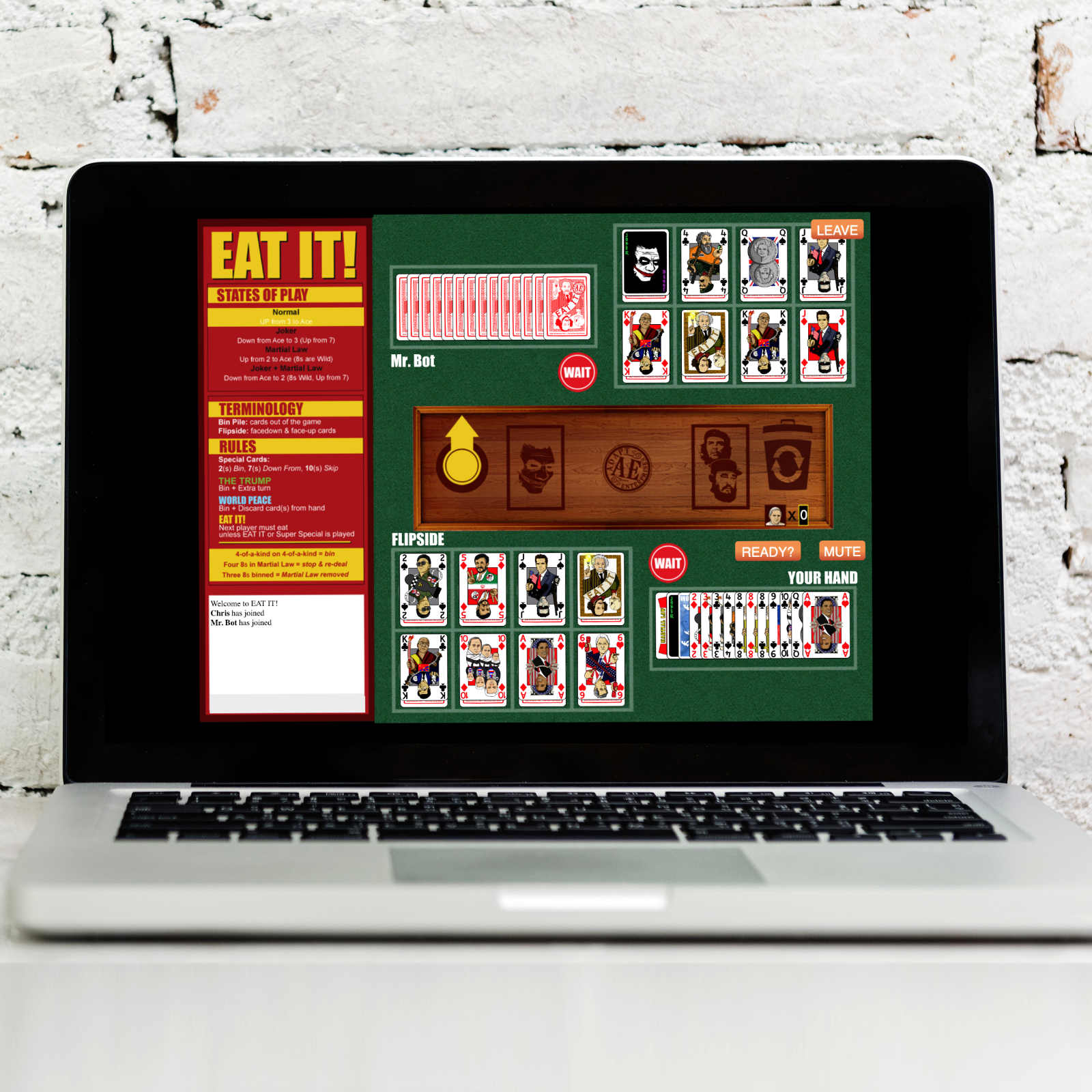 Play Eat It Cards OnlineEat It! The Card Game